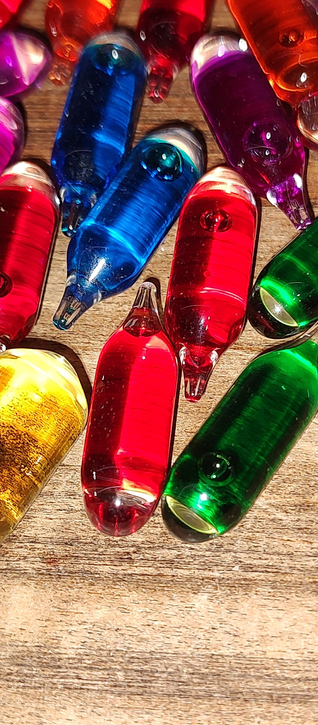 Antique or Vintage Glass Vials for Fire Alarm Sprinklers. Sold ...