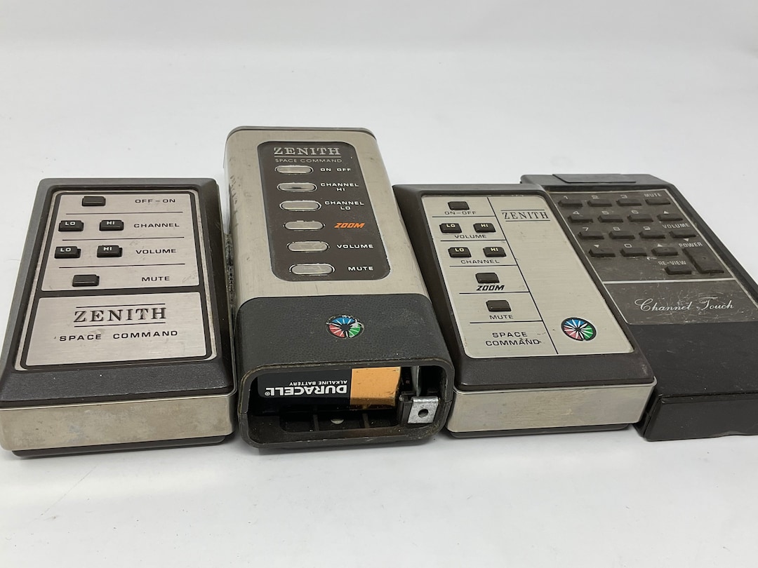 Choice of One Vintage Retro Looking TV Remote for Prop. Old TV Remotes ...