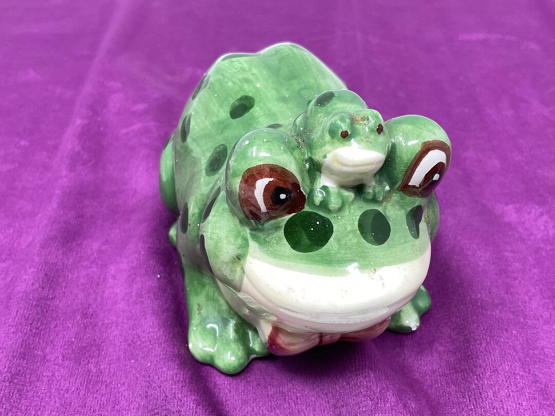 Vintage Ceramic Frog Stapler, Minus the Stapler Part. - Etsy