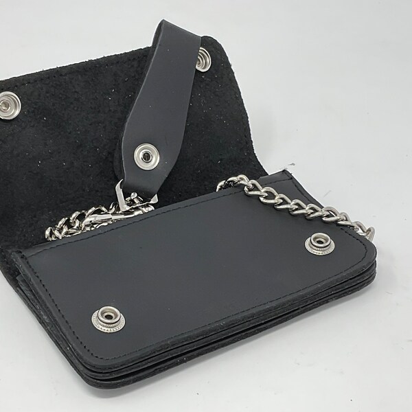 Biker Wallet - Etsy