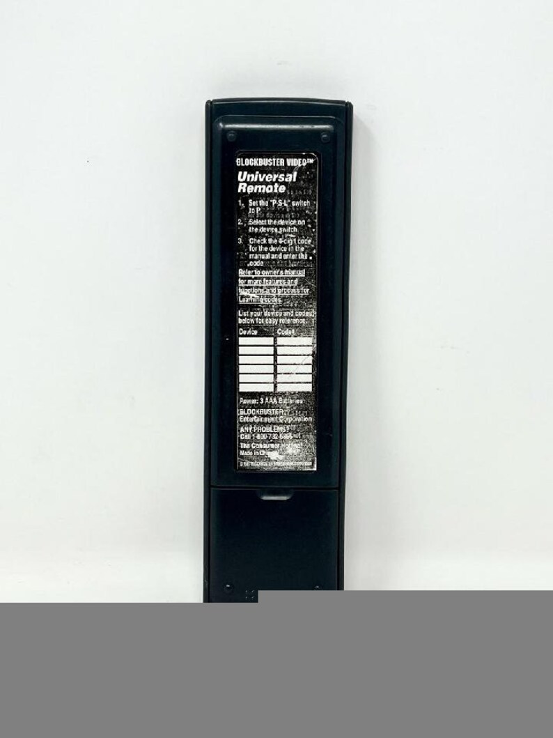 Vintage Blockbuster Video Universal Remote for Prop. Untested Retro Tv ...