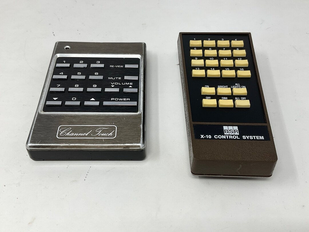 Vintage Channel Touch 3M03820 TV Remote for Set Design, Set Prop ...