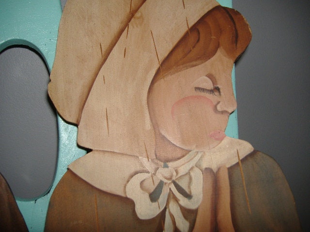 Art & Collectibles Sculpture Farmers Amish Pilgrims Folk Art Paintings ...