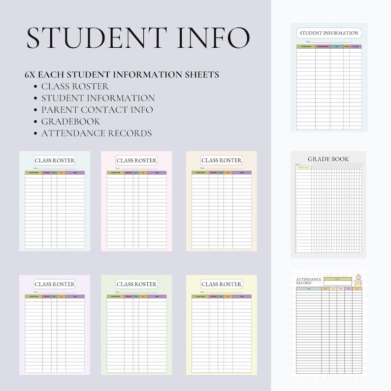 Printable Teacher Planner 2026-2027 Teacher Planner PDF Lesson Plan ...