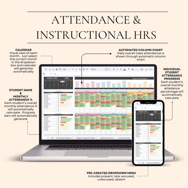 Homeschooler Planner Google Sheets Curriculum Planner Spreadsheet ...