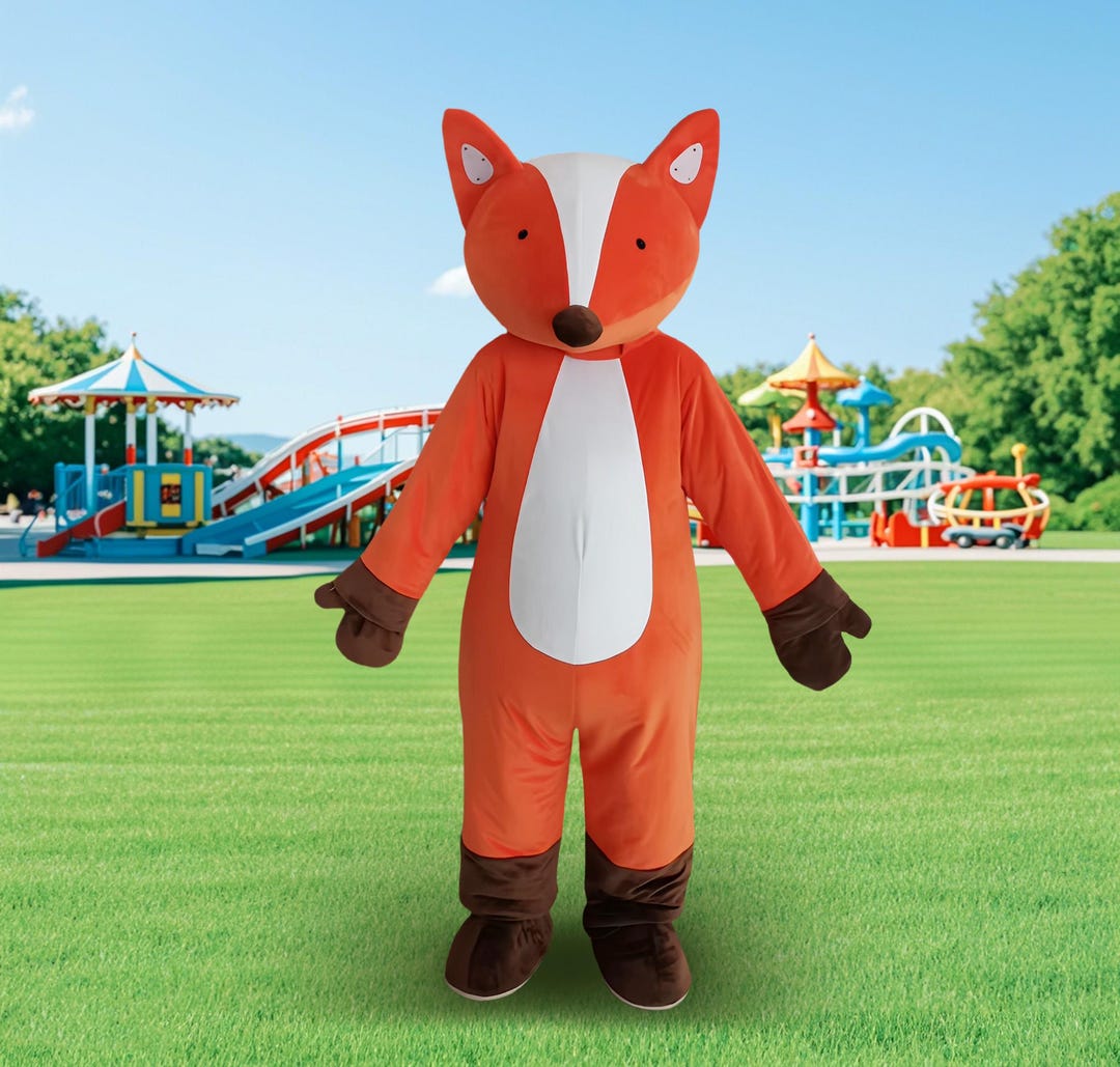 Red Fox Mascot,adult Costume,cartoon Mascot Costume,professional Party ...