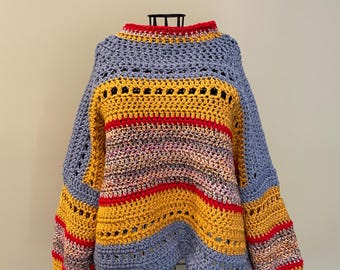 Handmade, Crocheted, Unique, One-of-a-kind Sweater Because No2.....are ...