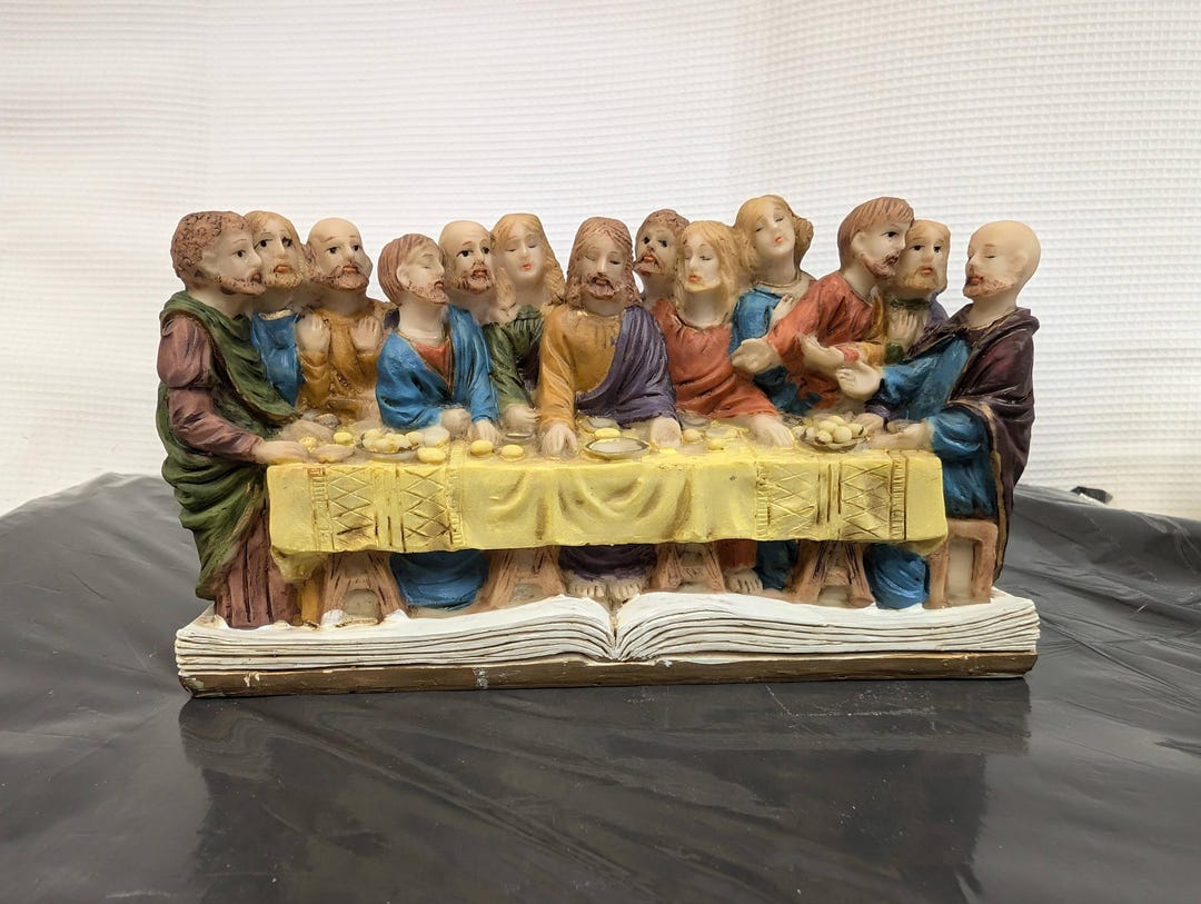 K's Collection "the Last Supper" Limited Edition Made From Resin - Etsy