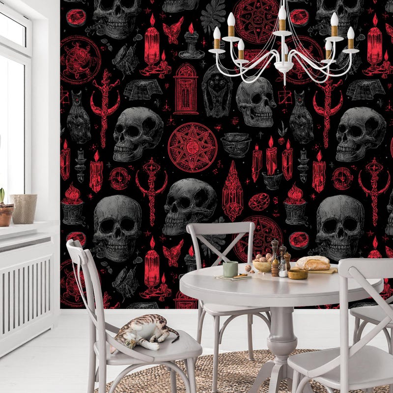 Raven Wallpaper Stick - Etsy