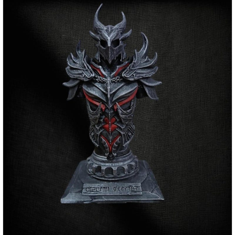 Elder Scrolls Statue - Etsy