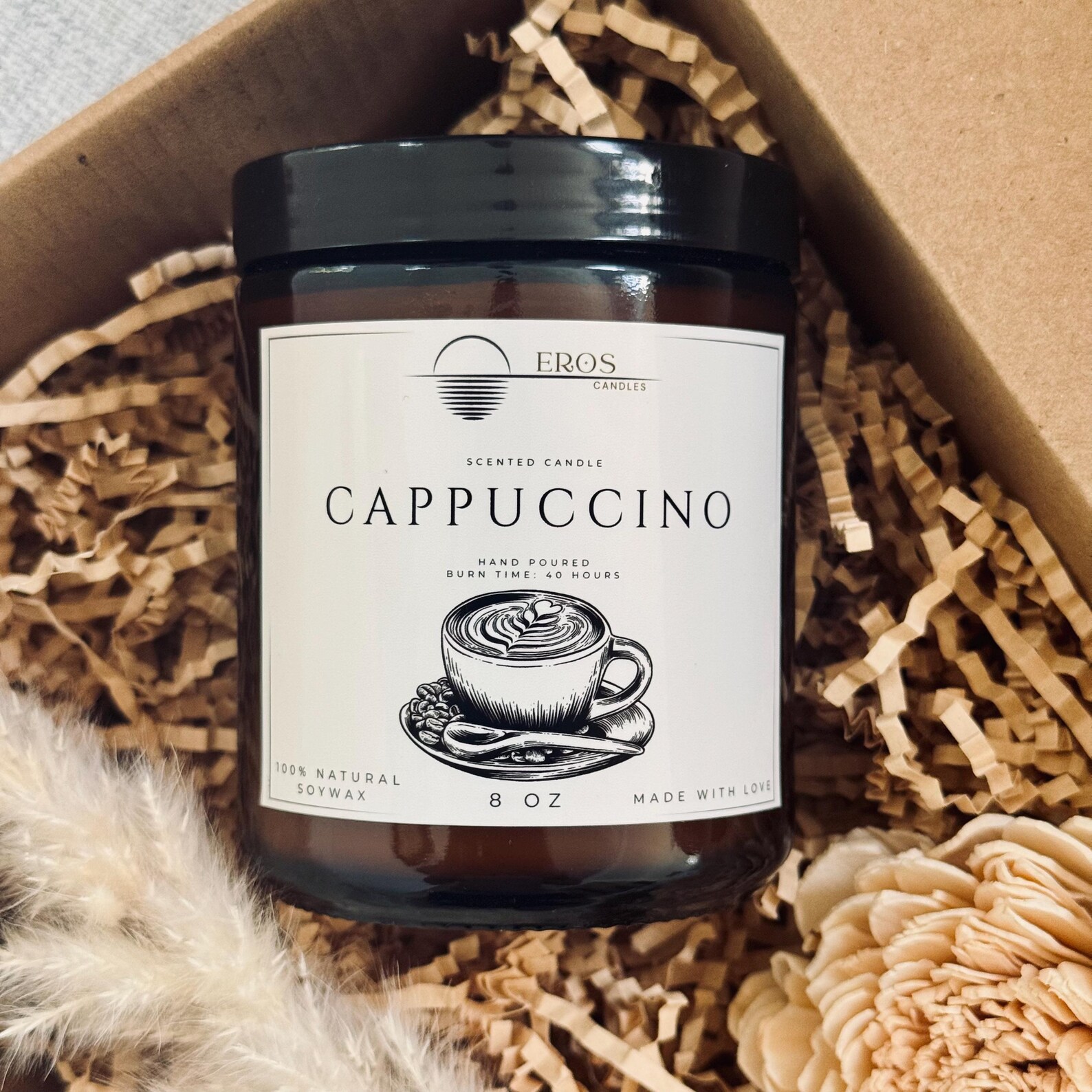 Maple Walnut Pancakes Scented Candle | 100% Natural Soy Wax | Hand ...