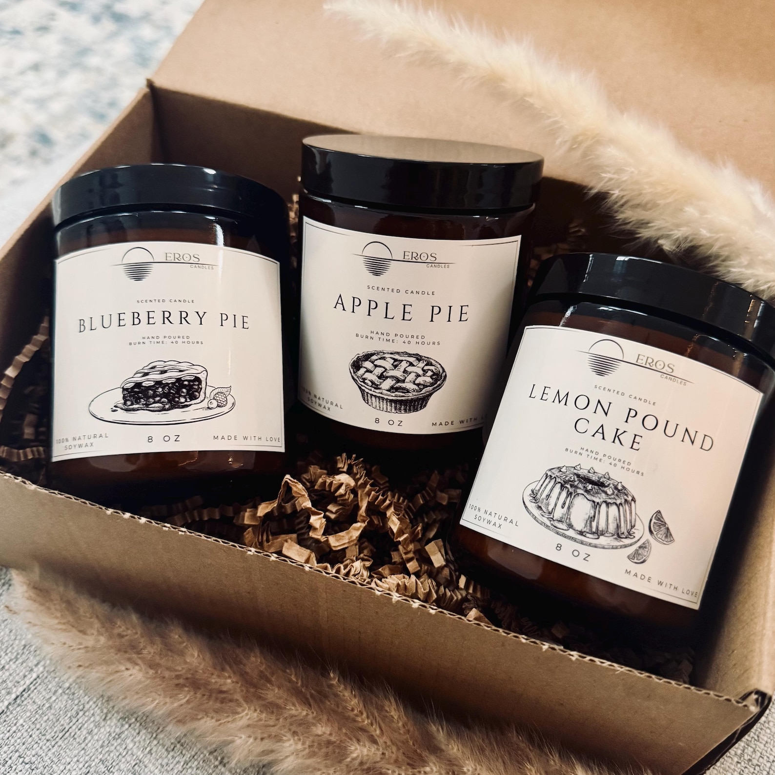 Maple Walnut Pancakes Scented Candle | 100% Natural Soy Wax | Hand ...