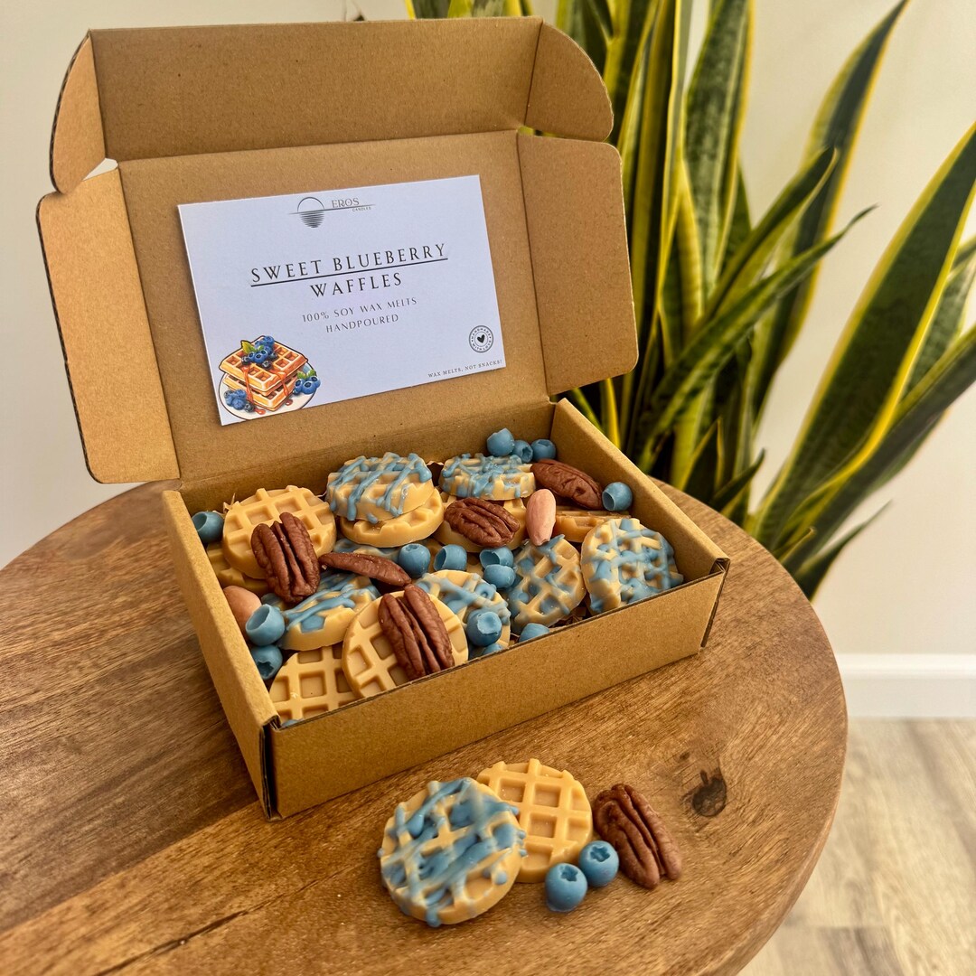 Sweet Blueberry Waffles 100% Soy Wax Melts (not Edible!) - Etsy