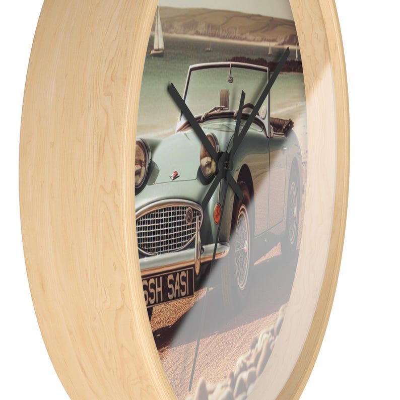 Austin Healey Frogeye Sprite Wall Clock: Vintage Car Art - Etsy