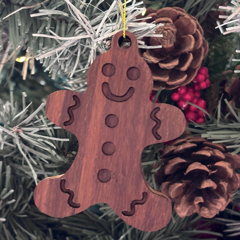 Wood Gingerbread Man - Etsy