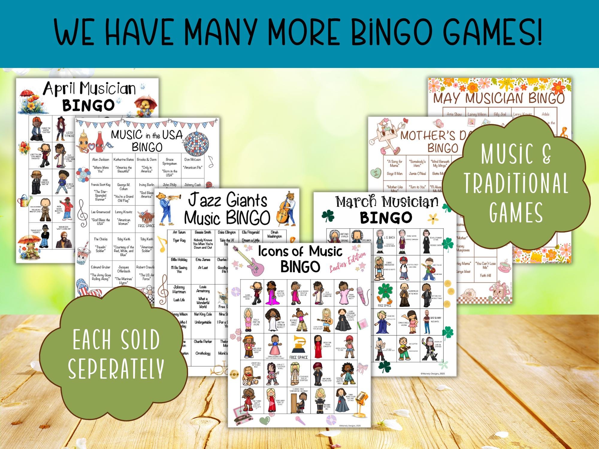 Elvis Presley Music Bingo Game | Printable Classroom Activity | Spotify ...
