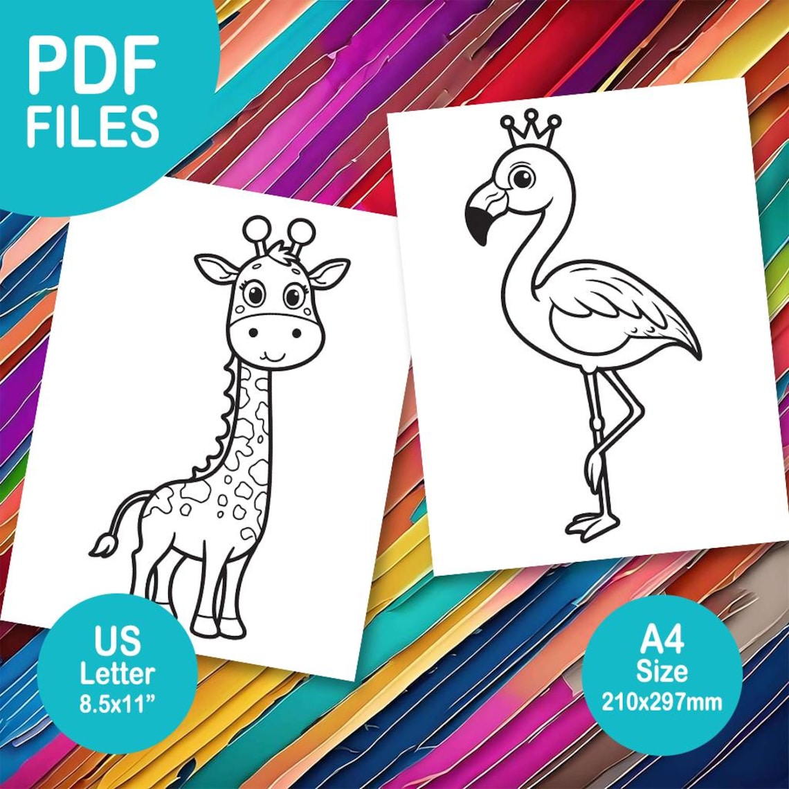 48 Easy Coloring Pages for Kids, Toddlers, Preschoolers Toddlers ...