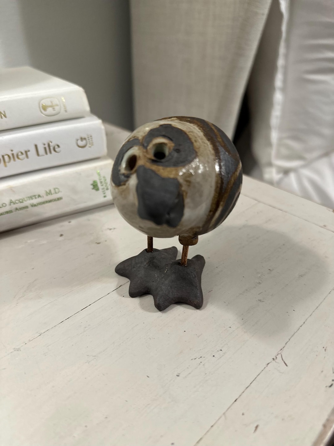 Susan Davis Studio Pottery Seagull Bird Sculpture - Etsy