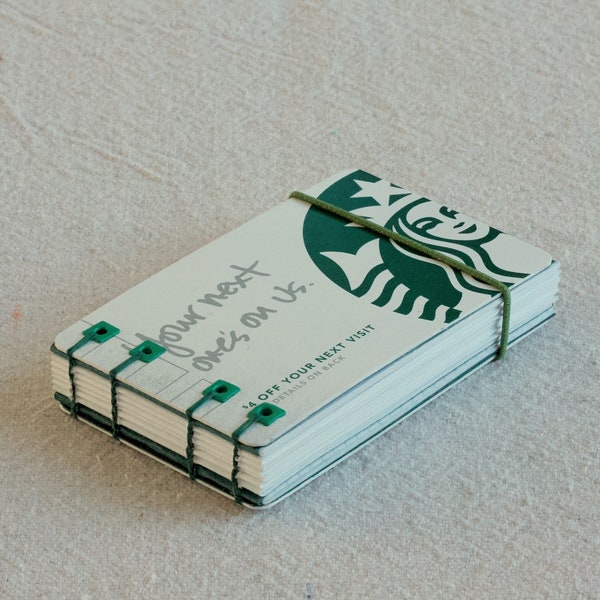Starbucks Notebook - Etsy