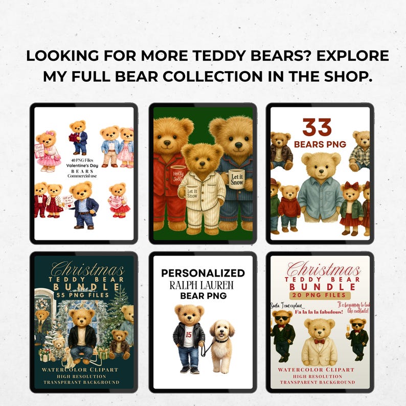 Ralph Lauren Bear Style | Polo Bear PNG | Cute Valentine Teddy Clipart ...