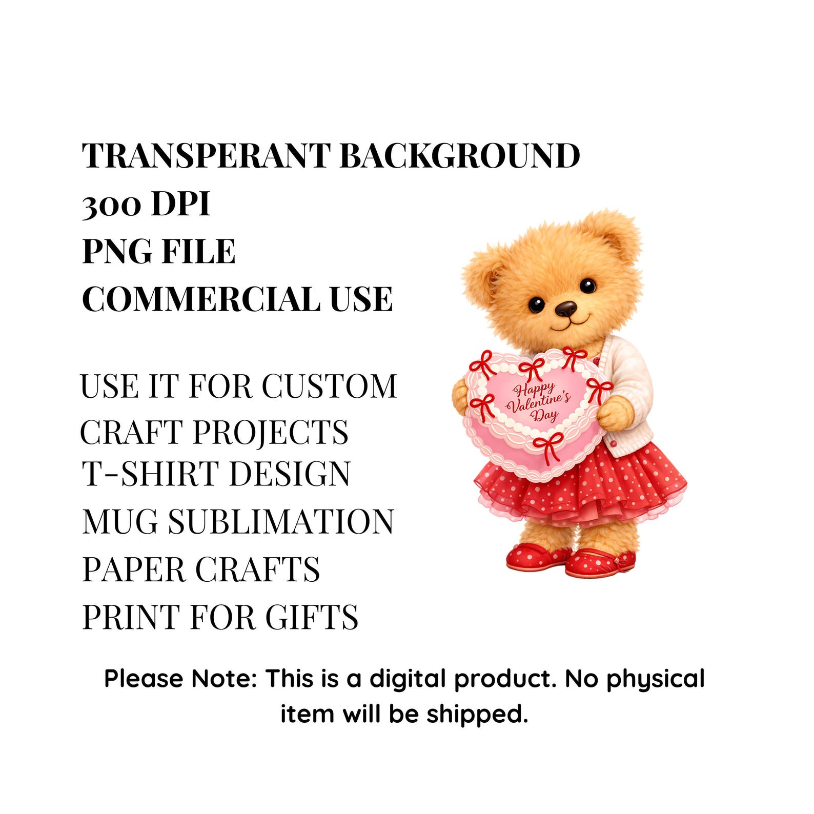 Oso Ralph Lauren / Oso Polo PNG / Lindo osito de San Valentín / 300 DPI ...