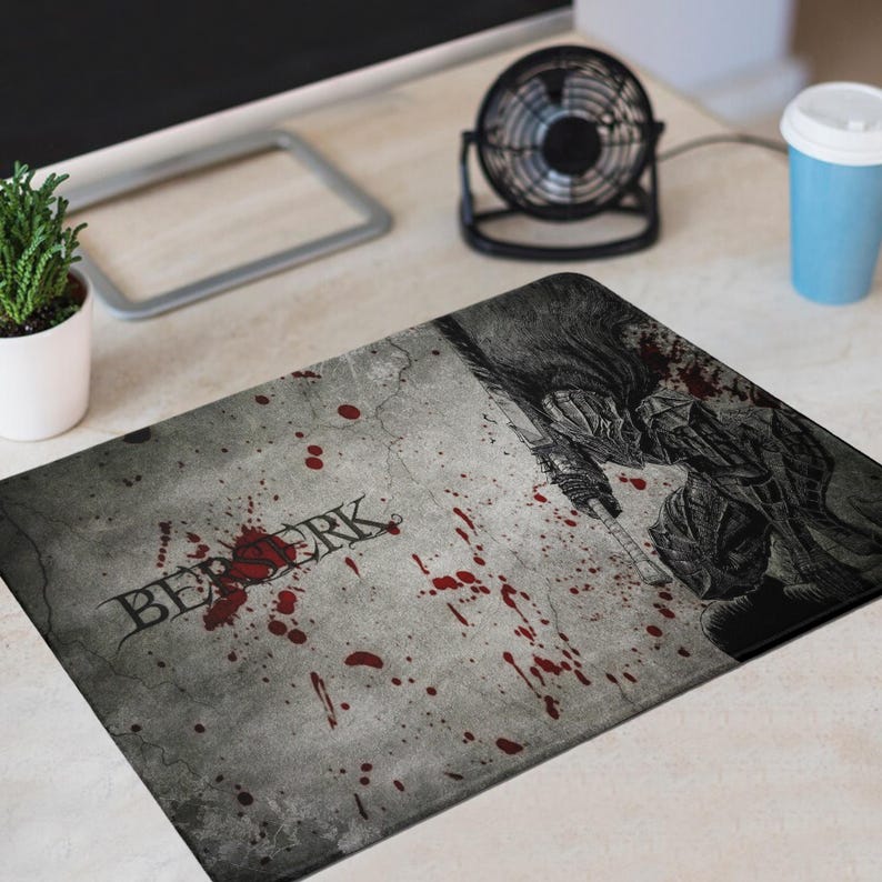 Berserk Guts Berserker Armor Premium Gaming Mouse Pad Computer ...