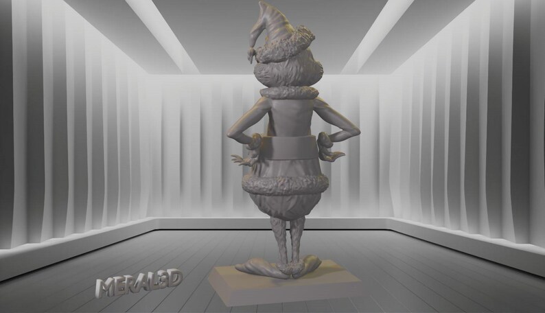 The Grinch 3D STL FİLE - Etsy