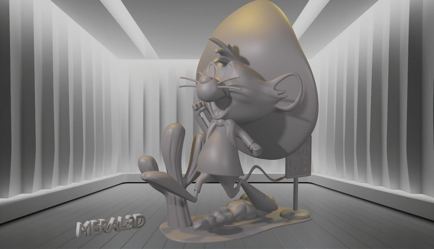Speedy Gonzales 3D STL File - Etsy