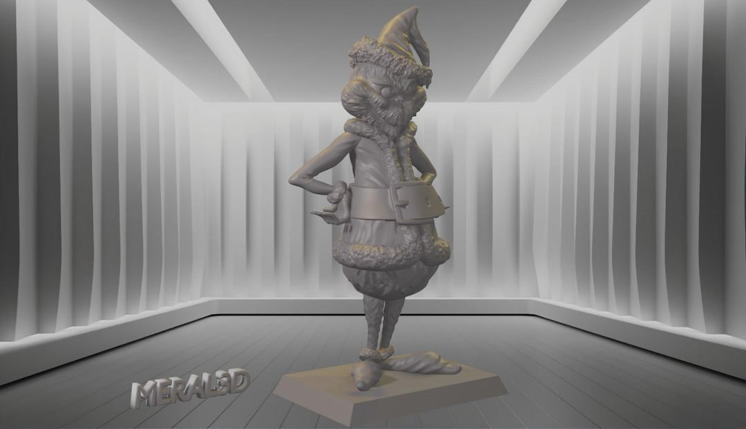 The Grinch 3D STL FİLE - Etsy