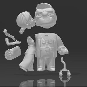 Pixar up 3d STL FİLE - Etsy