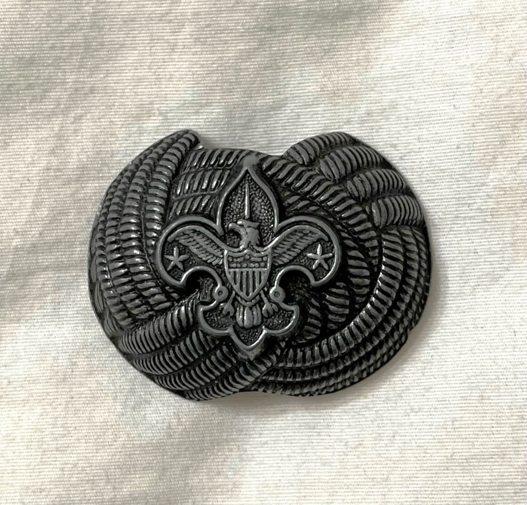 Neckerchief Slide Vintage Boy Scout Memorabilia- BSA Collectible Boy ...