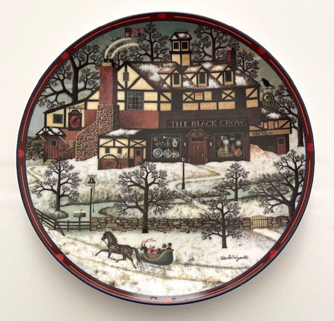 Charles Wysocki’s Peppercricket Grove Porcelain Plates Collection, the ...