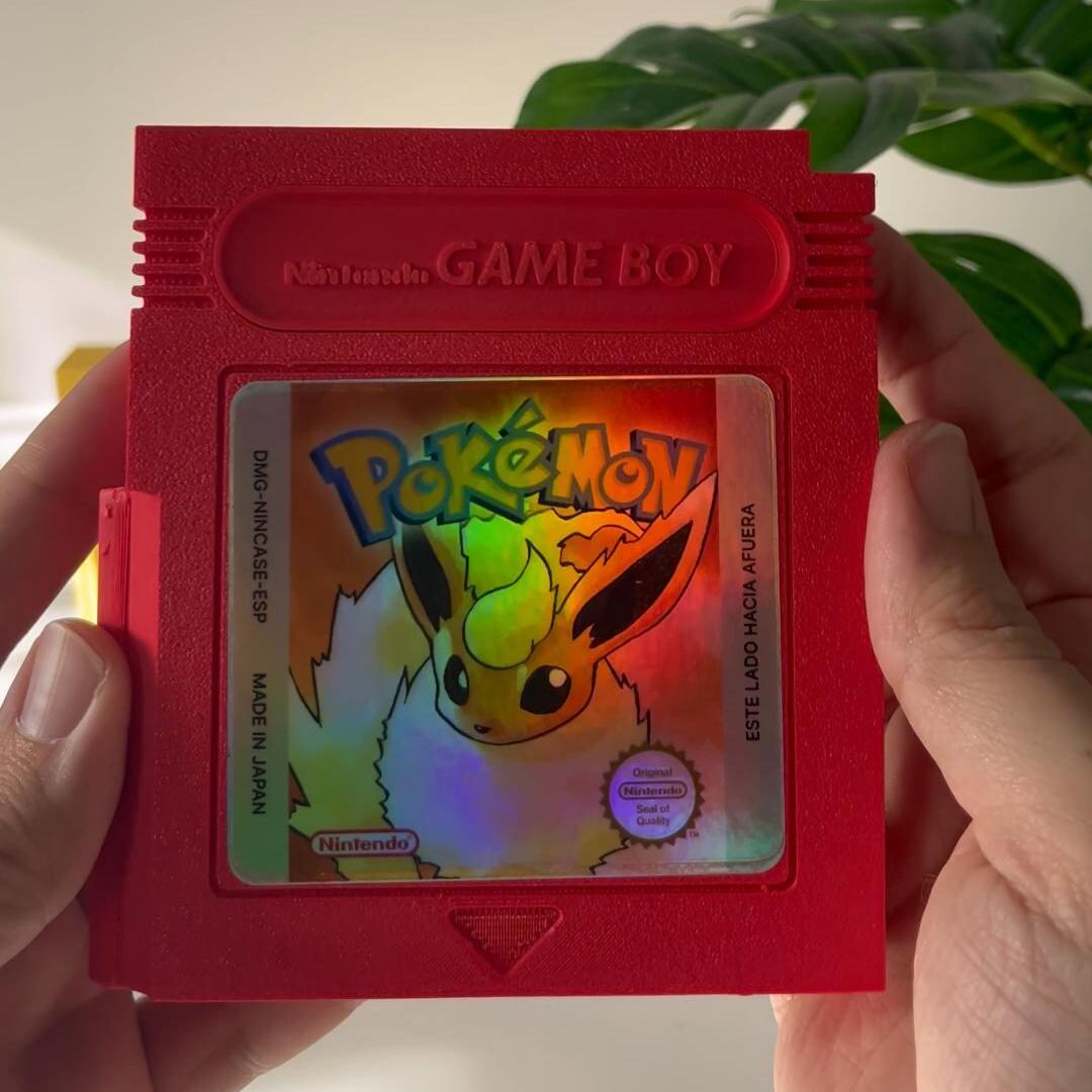 Custom Nintendo Switch Case Pokemon Flareon Gameboy Cartridge Display ...