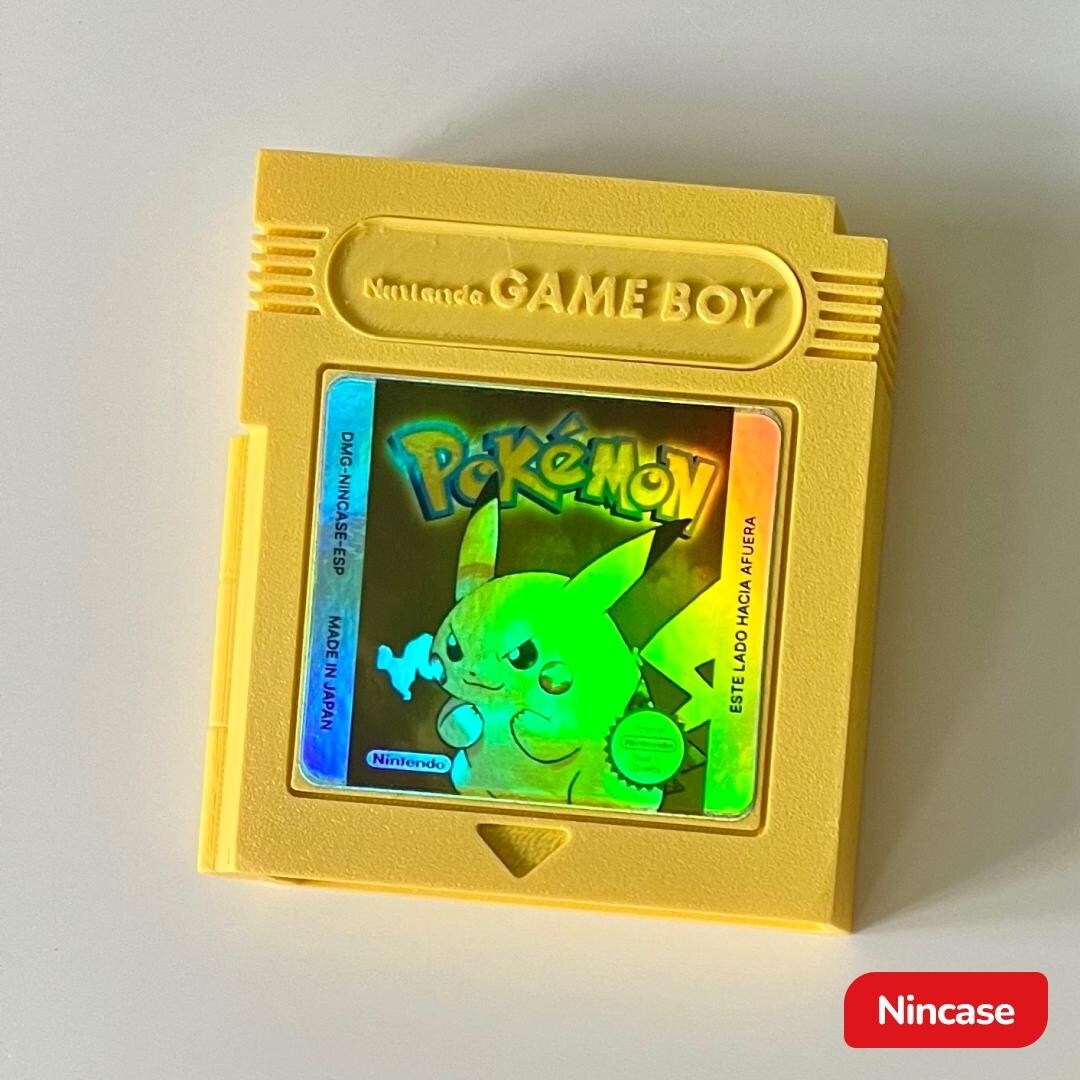 Custom Nintendo Switch Case Pokemon Pikachu Gameboy Cartridge Display ...