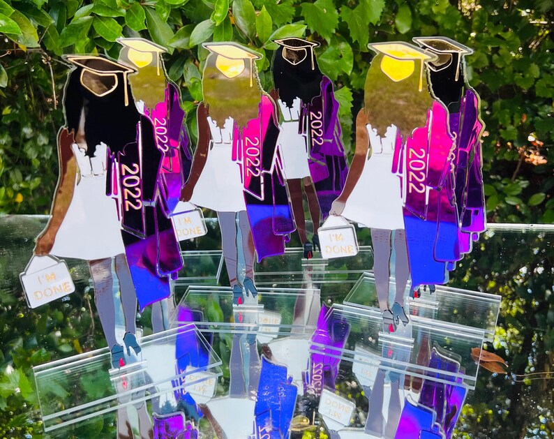 Custom Acrylic Graduation Standees | Personalized Graduation ...