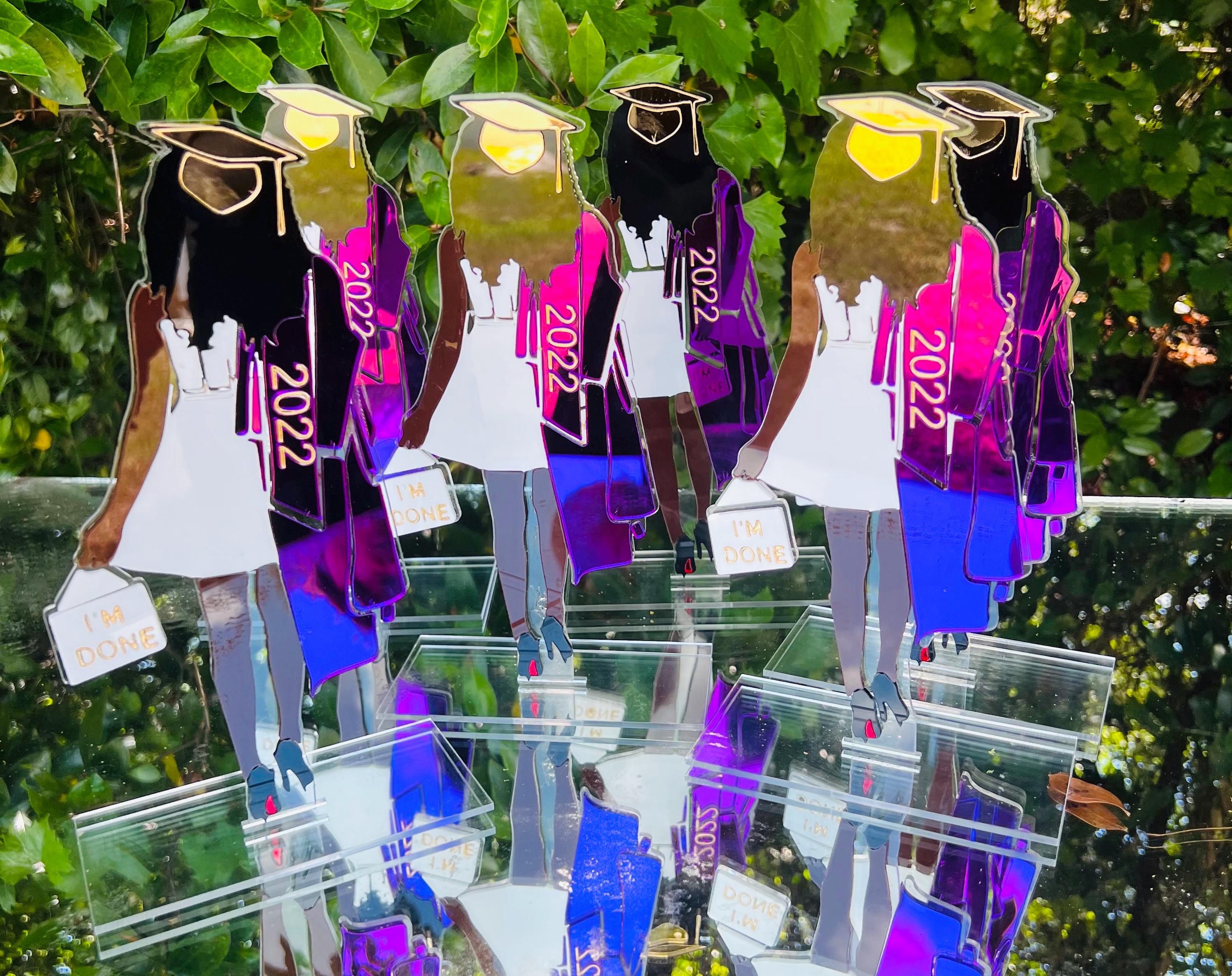 Custom Acrylic Graduation Standees | Personalized Graduation ...