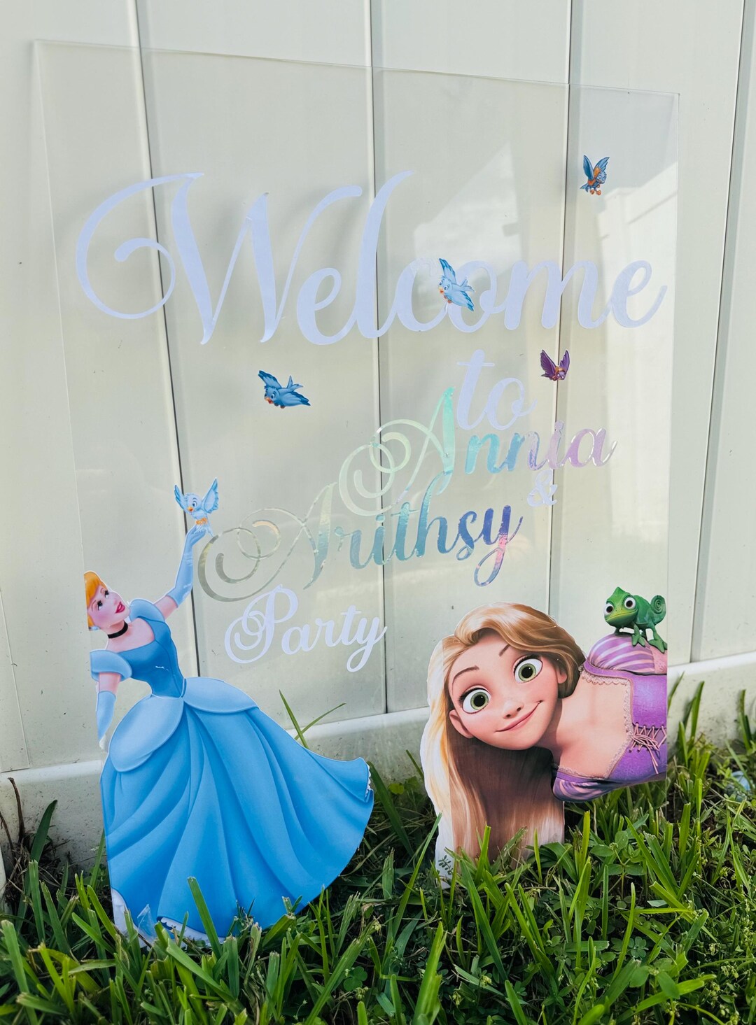 Custom Rapunzel Welcome Sign | Quinceañera Party Decor | Mis Quince ...