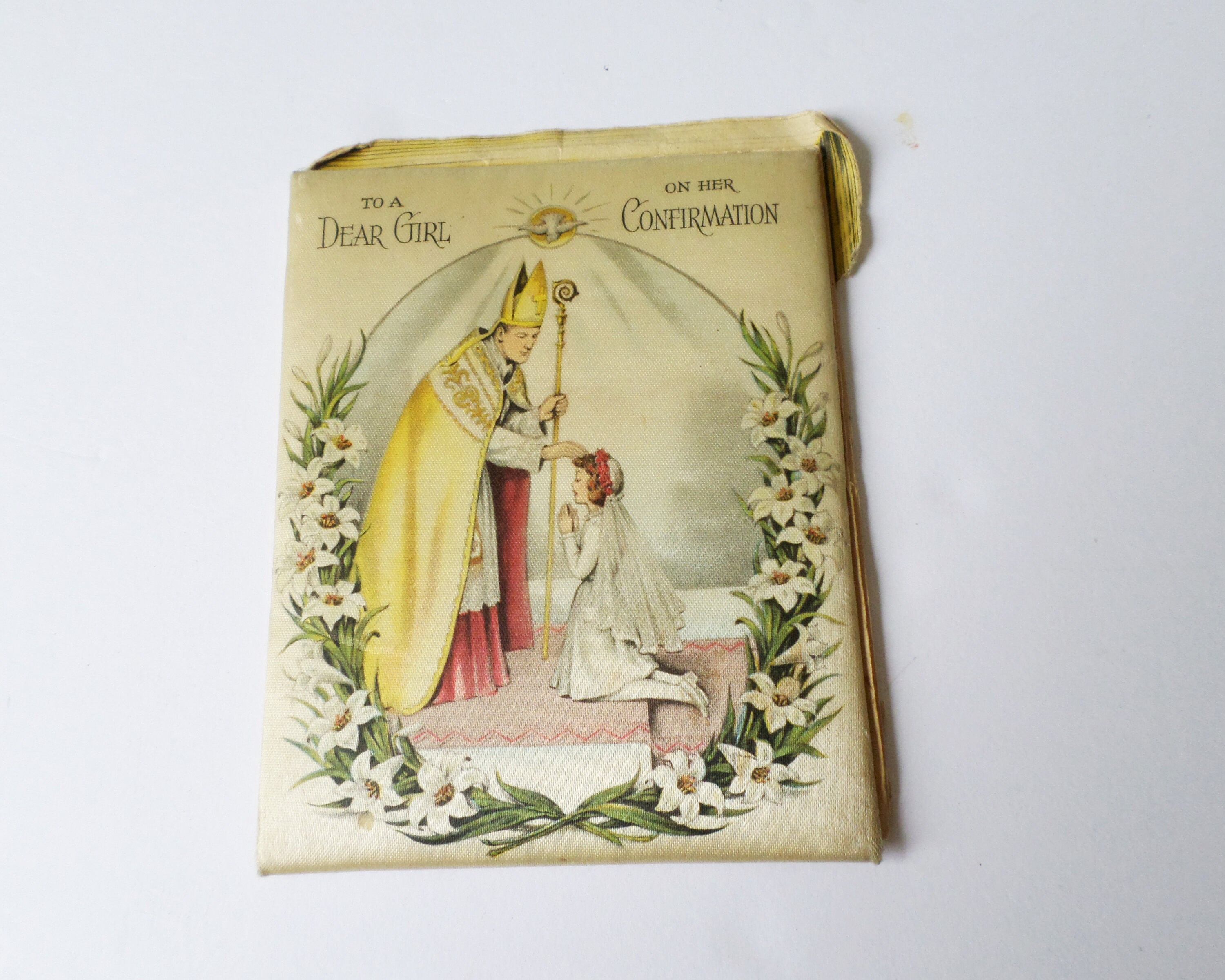 Vintage Confirmation Booklet Confirmation Card Catholic - Etsy