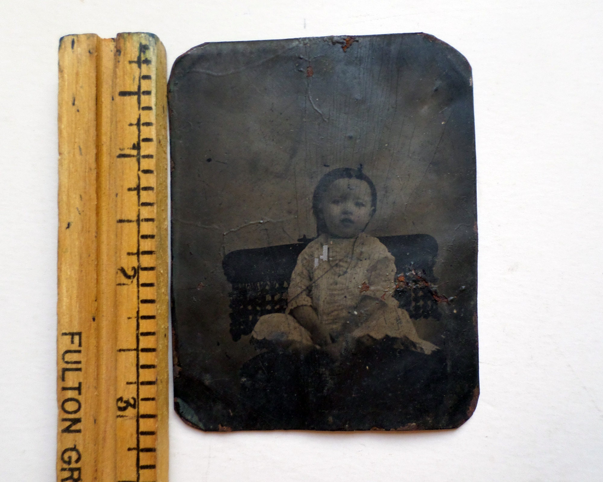3 Antique Young Girls Tintype Photographs, 19th Century Girl Ferrotype ...