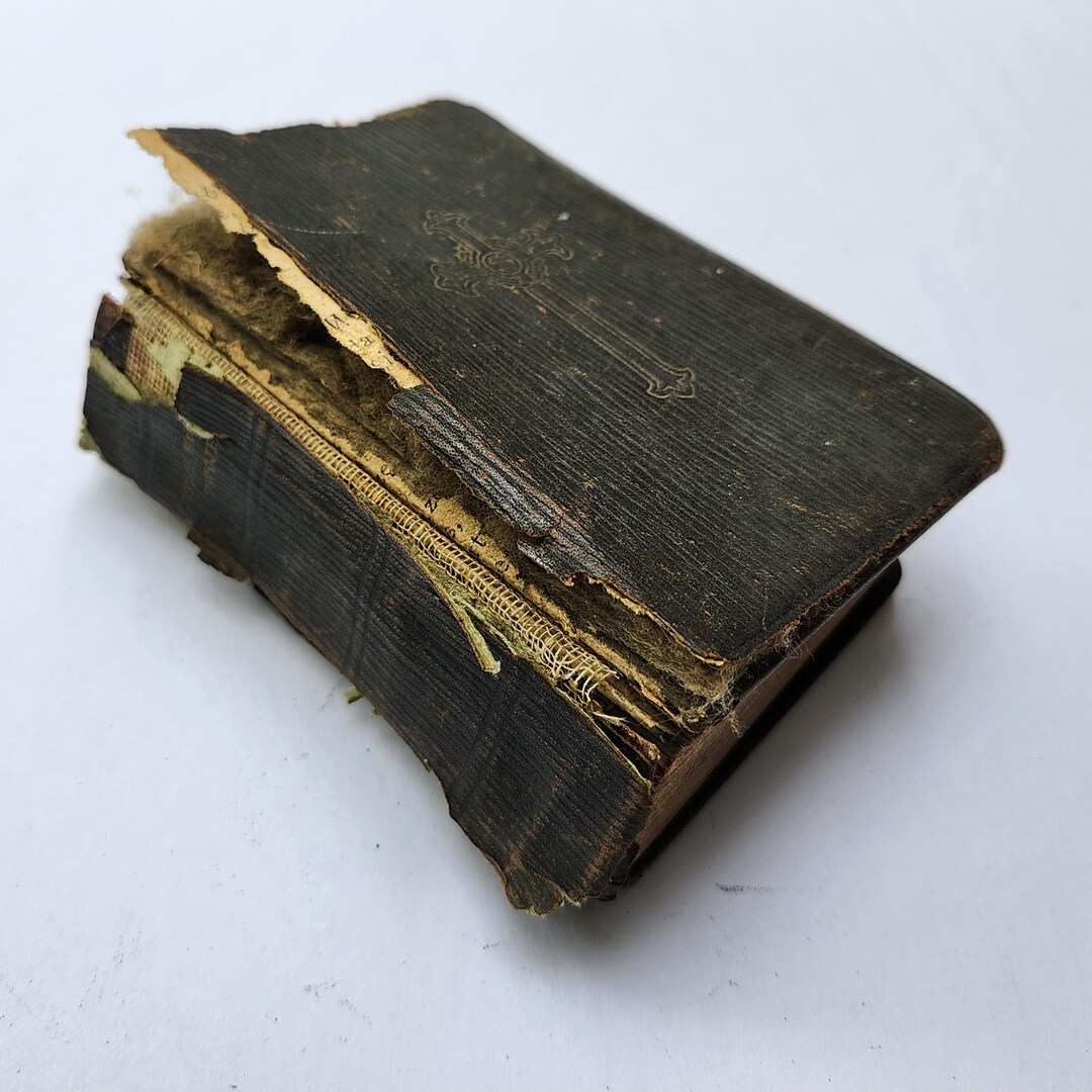 Antique Polish Catholic Prayers Songbook, 1910 Polish Pocket Devotional ...