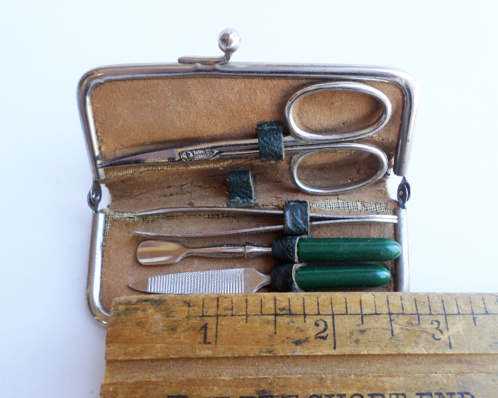 Vintage German Manicure Set Pocket Manicure Tools Manicure | Etsy
