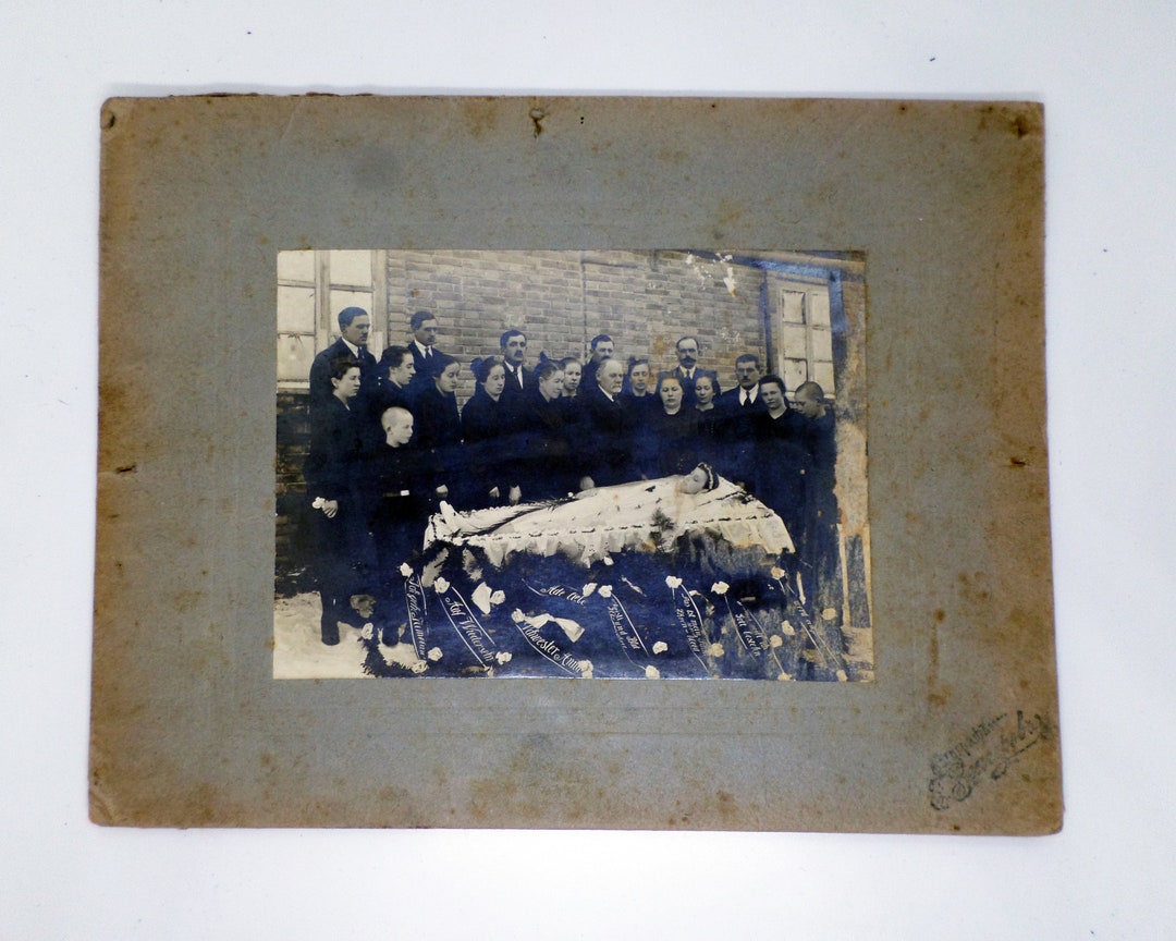 Antique Funeral Photograph Mourning Photography Funeral - Etsy