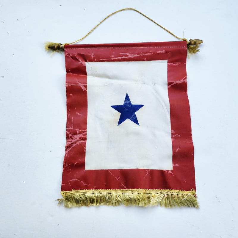 Vintage Service Star Flag - Etsy