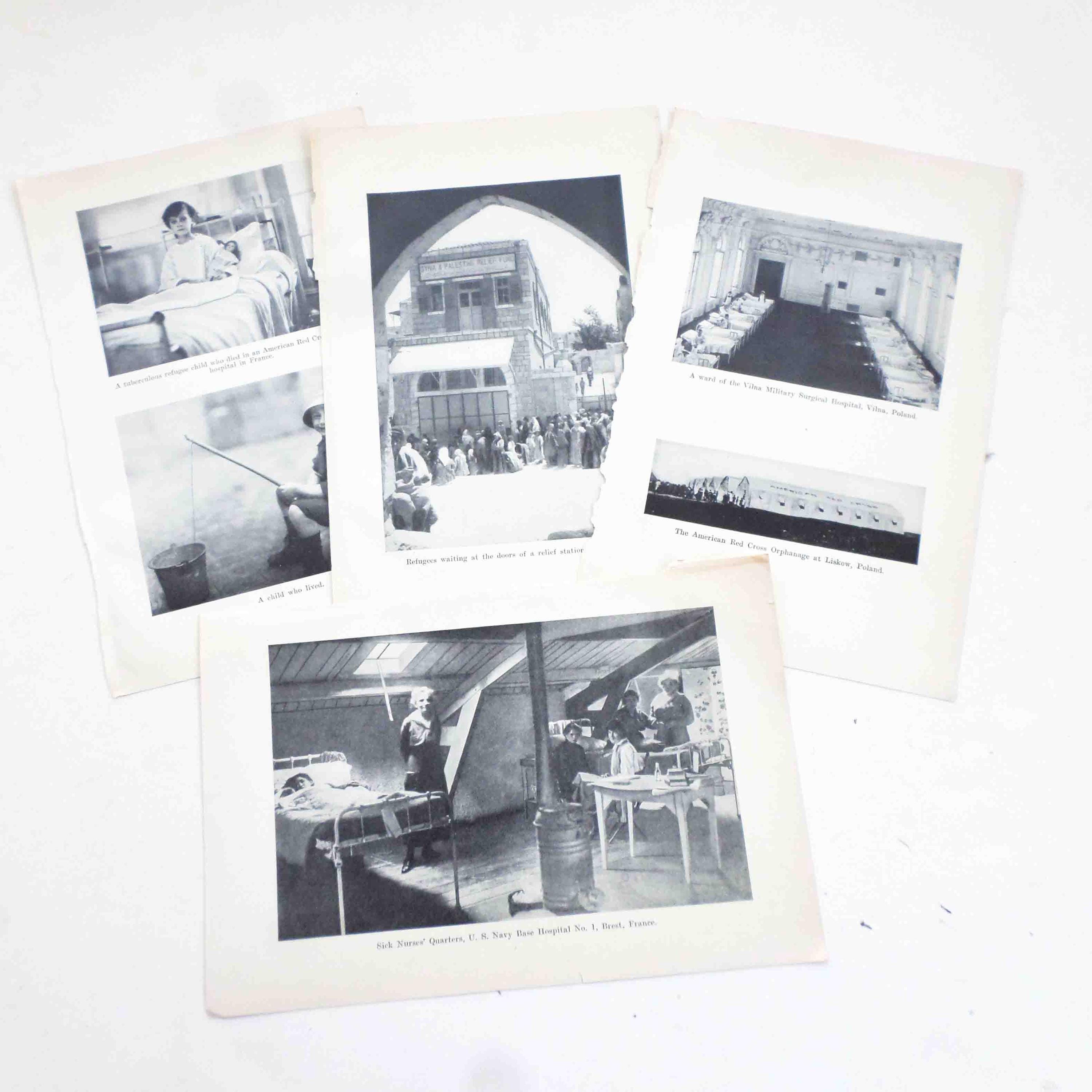 Vintage American Red Cross Book Pages, Red Cross Photos and ...