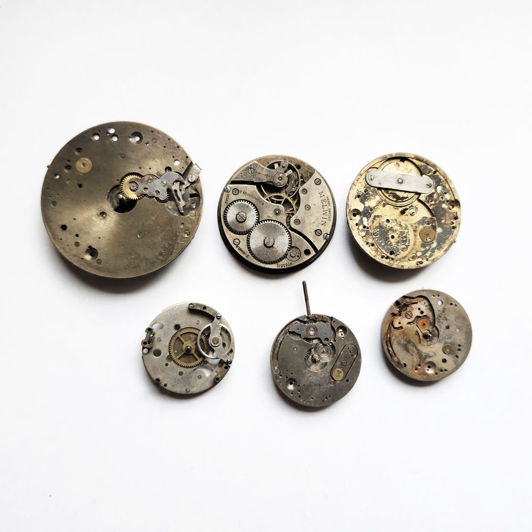 Vintage Watch Parts, Steampunk Supplies, Vintage Watch Pieces ...