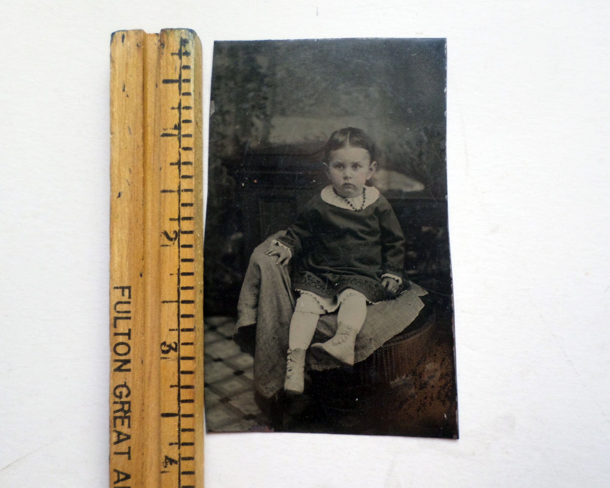 3 Antique Young Girls Tintype Photographs, 19th Century Girl Ferrotype ...