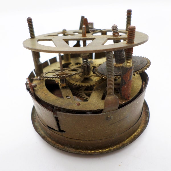 Brass Mantel Clock - Etsy