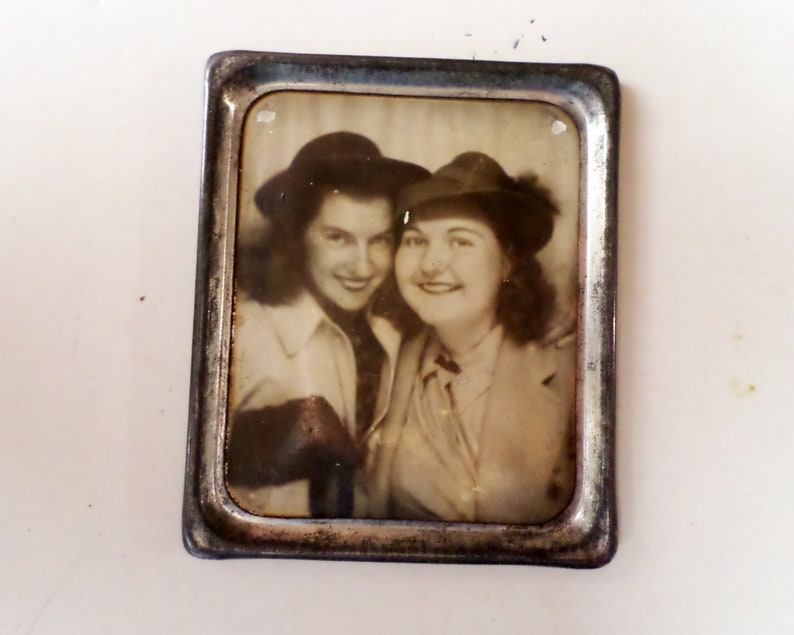 5 Vintage Photomatic Photos, 1940s Photo Booth Images, BW Photographs ...