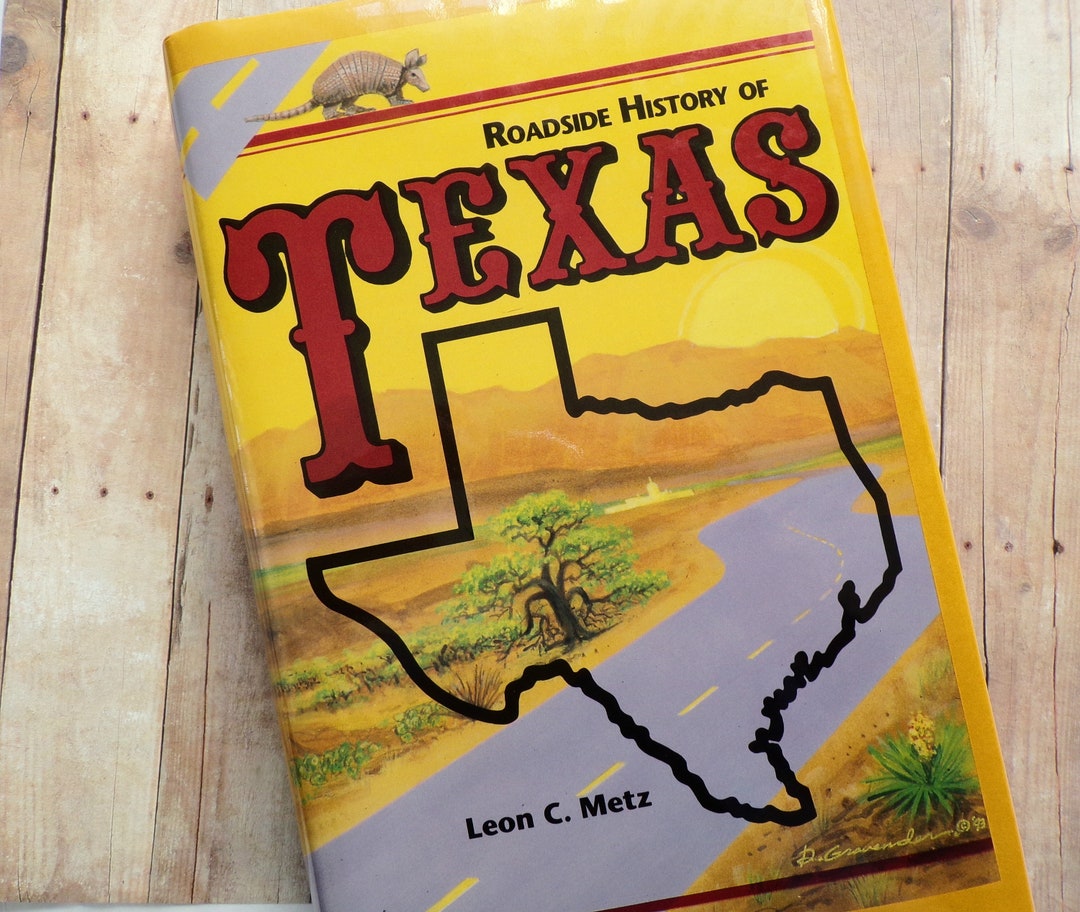 Roadside History of Texas, Hardbound Book With Book Jacket, 1994 - Etsy