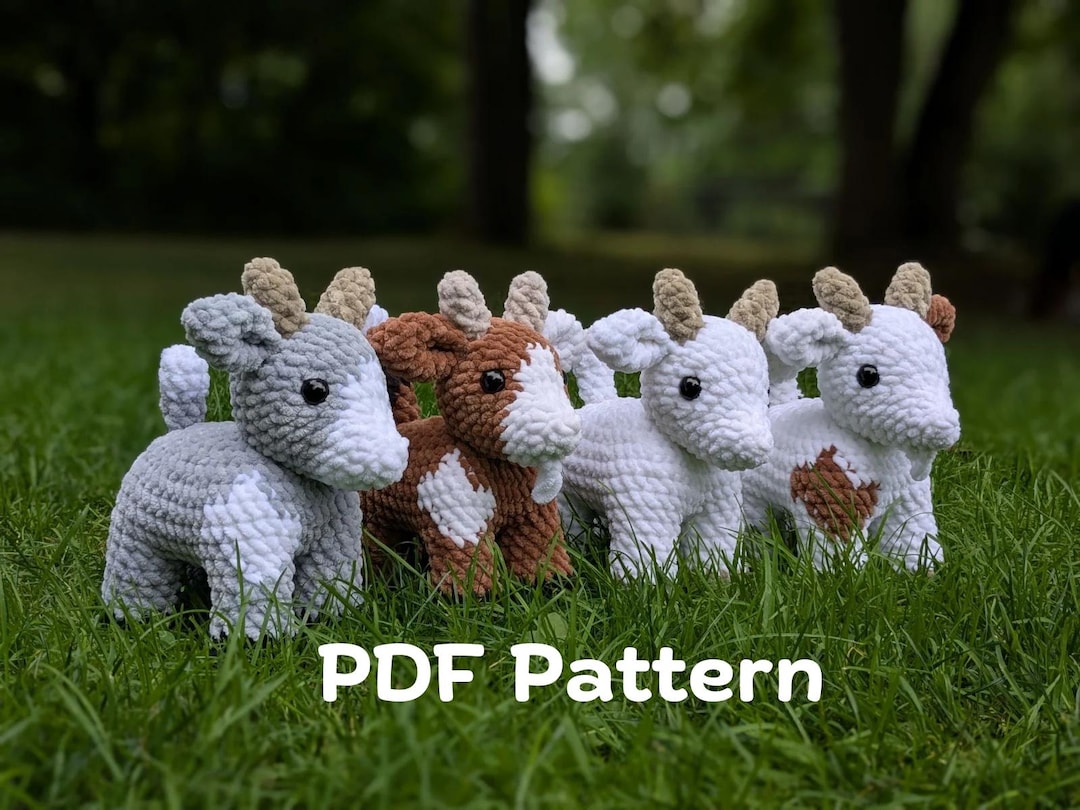 Goat Crochet Pattern - Etsy